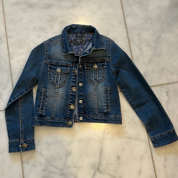 Mango | Jackets & Coats | Mango Girls Denim Jacket | Poshmark